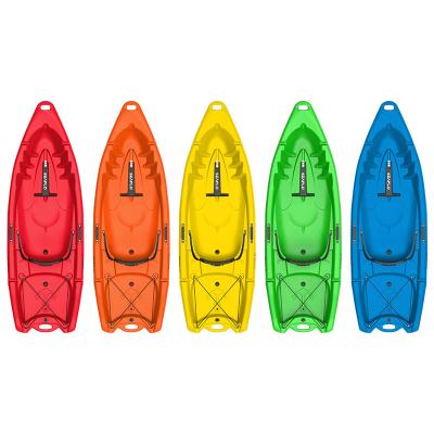 China 2 Person HDPE Fishing Kayak 7ft 9in Lightweight Rowing Boat for Lakes and Rivers for sale