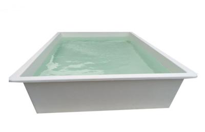 China 500L Aquaponic Grow Bed Large Planter Tall Plastic Flower Pot 1330x840x650mm for sale