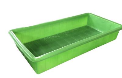 China 250L Food Grade Aquaponics Grow Bed LLDPE Fish Breeding Tank for Greenhouse Farm for sale