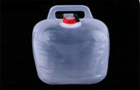 China 10 Liter 2.5 Gallon Collapsible Jerry Can LDPE Water Container for Emergency Relief for sale
