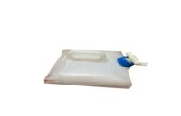 China Semi Collapsible Foldable Jerry Can 20L UNHCR Relief Drinking Water Container for sale
