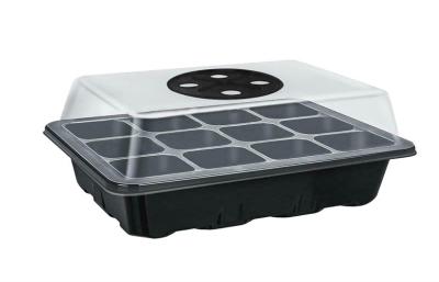 China PP Plastic Seed Germination Trays 50-200 Cells Hydroponic Nursery Trays for Greenhouse Vegetable Planting for sale