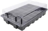 China PVC Seedling Heat Mat Tray 128 Cells for Plant Germination and Propagation for sale