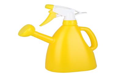 China 1.5L Plastic Sprinkler Bottle Watering Can Detachable Spray Head 2 in 1 for sale