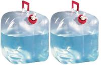 China Semi Collapsible Jerry Can 20 Liter LDPE Drinking Water UNHCR Emergency Relief for sale