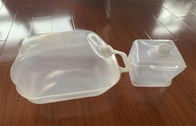 China Folding Plastic Water Jerry Can 5L 10L 20L Food Grade LDPE for Outdoor Emergency for sale