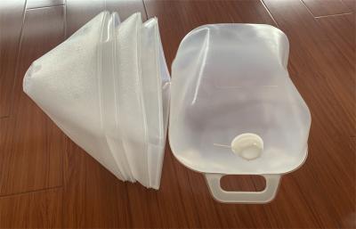 China Food Grade PE Semi-Collapsible Jerry Can 10L Drinking Water Storage Container for sale