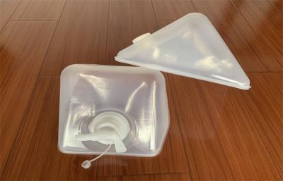 China BPA Free Semi Collapsible Jerry Can Cubitainer 5L to 25L LDPE Foldable Water Carrier for sale