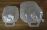 China 5L 10L LDPE Collapsible Cubitainer with Handle Space Saving Foldable Jerry Can for sale