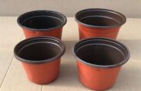 China Compostable Nursery Soft Garden Plastic Plant Pots Horticultural Plant for sale