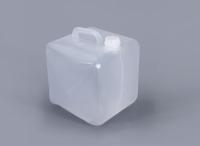 China White Semi Collapsible Plastic Water Jerry Can 5L to 20L for Household Water Storage LDPE for sale