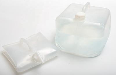 China LDPE Foldable Plastic Tap Collapsible Jerry Can Drinking Outdoor Camping for sale