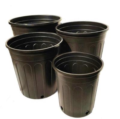 China Soft PP Garden Horticultural Plant Pots Plastic Nursery Flower 9-24cm for sale