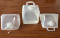 China Fully Collapsible Semi Foldable Jerry Can 10L 20L LDPE Water Carrier for Disaster Relief for sale