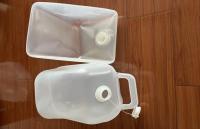 China Collapsible Foldable Jerry Can 10L Water Carrier Container BPA Free Expandable Drinking Bag for sale