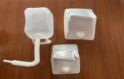China LDPE Flexible Camping Jerry Can Cubitainer Bib Bag 5L Food Grade Water Container for sale