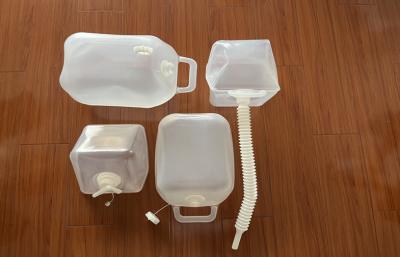 China BPA Free Folding Jerry Can 10L 20L Camping Water Container LDPE Portable for sale