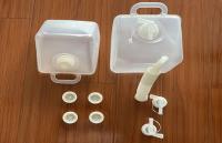 China Food Grade LDPE Collapsible Liquid Containers 5L 10L 15L 18L BPA Free for sale