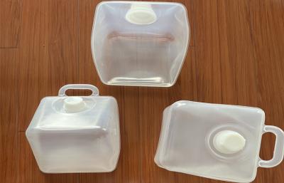 China Collapsible LDPE Jerry Can 10L 20L with Nozzle for Liquid Storage for sale