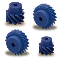 China Mechanical Transmission Plastic Bevel Gear Set For DC Motor ODM for sale