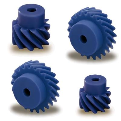 China Mechanical Transmission Plastic Bevel Gear Set For DC Motor ODM for sale