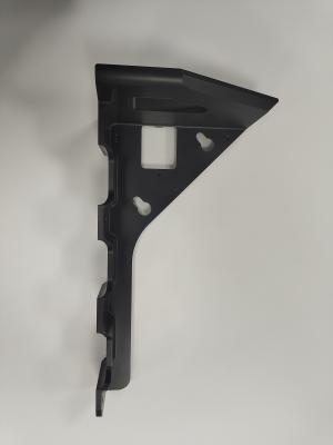 China CNC Machined Aluminum Alloy Mounting Bracket with 6061-T6 Material, Black Anodized Finish, and High Precision CNC Milling for sale