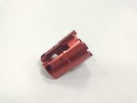 China CNC Machined Aluminum Alloy Precision Instrument Housing with 6061-T6 Material, 5-axis CNC Milling, and Red Anodizing for sale