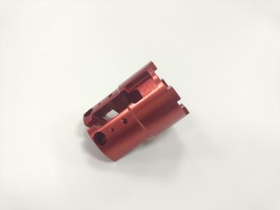 China CNC Machined Aluminum Alloy Precision Instrument Housing with 6061-T6 Material, 5-axis CNC Milling, and Red Anodizing for sale
