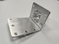 China CNC Machined 6061-T6 Aluminum Alloy L-type Heavy-duty Mounting Bracket with High-load and High-vibration Resistance and ±0.02mm Dimensional Tolerance for sale