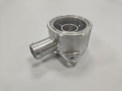 China Precision Multi-Chamber Aluminum Housing Fluid Connector with 6061-T6 Alloy for Thermal Management Systems via 5-axis CNC Machining for sale