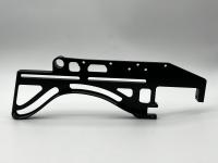 China This truss‑style hollow aluminum alloy bracket serves as the **main frame skeleton for toy blaster**. for sale