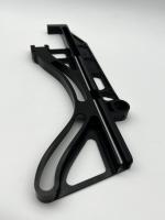 China This truss‑style hollow aluminum alloy bracket serves as the **main frame skeleton for toy blaster**. for sale