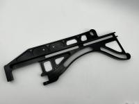 China This truss‑style hollow aluminum alloy bracket serves as the **main frame skeleton for toy blaster**. for sale