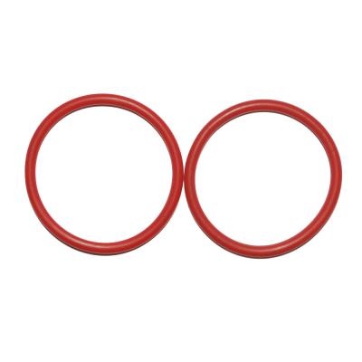China Red FKM O Ring 90 Shore A Silicone Rubber Seal Industrial Grade for sale