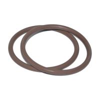 China Custom Brown FKM Rubber O Ring Food Grade Silicone Oil Seals 260°C for sale