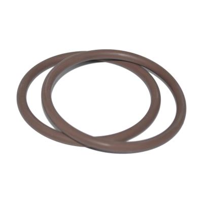 China Custom Brown FKM Rubber O Ring Food Grade Silicone Oil Seals 260°C for sale