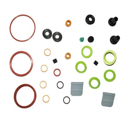 China Custom Rubber O Ring 70 Shore A NBR Silicone O Ring Black Red 20-90 Hardness for sale