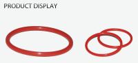 China High Temperature FKM O Ring Red Silicone Rubber Seal Durable -60 to 230C for sale
