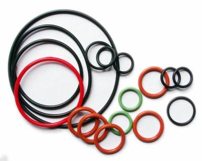 China NSF 51 Food Grade Rubber O Rings NBR EPDM Silicone FKM PTFE Coated ID 1mm to 1000mm for sale