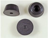 China FKM FPM Tapered Rubber Stopper with Hole Lab Plug 20-90 Shore A Custom Sizes for sale