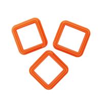 China Custom Rubber Gasket Buna NBR FKM Low Temp Oil Resistance 20-90 Shore A for sale