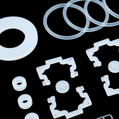 China OEM White Silicone Small Rubber O Rings IATF16949 Certified Medical Grade 5mm ID for sale