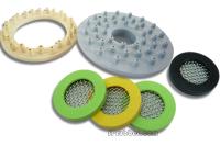 China OEM Custom Rubber Sealing Parts Bonded with Metal Net EPDM NBR FKM -54°C to 260°C for sale
