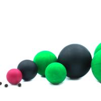 China Medical Silicone Rubber Balls 80 Shore A Sulfur Cured Seal for Valves and Pumps for sale