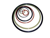 China FKM High Temp O Ring 90 Shore A Black Oil Resistant Rubber Gasket Seal 220C for sale