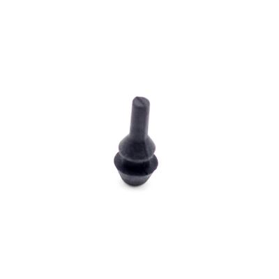China Black FKM HNBR Rubber Cap Plugs Heat Resistant Blanking Caps for Square Tubing 20-90 Shore A for sale