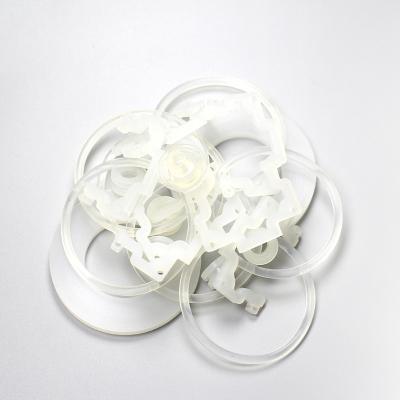 China Custom Silicone Rubber Stopper 70 Shore A Medical Grade Molding Parts for Sealing for sale