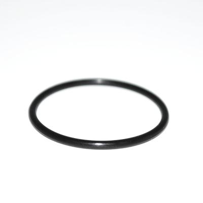 China ECO VAMAC High Temp O Rings 20Sh Black Rubber Seal Ring Custom Color for sale