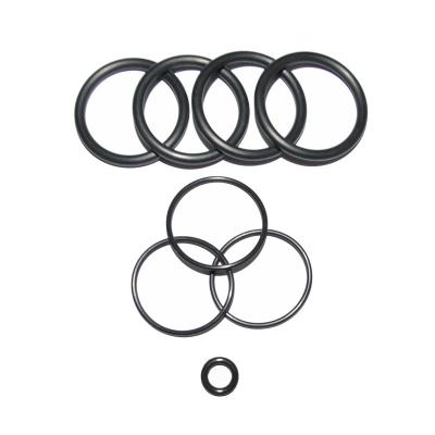 China Custom High Precision FKM FFKM Silicone Rubber O Ring Seals 30-90 Shore A for sale