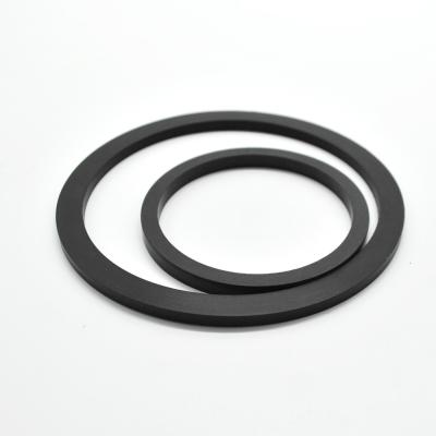 China Silicone Flat Rubber Washer Gasket NBR EPDM FKM HNBR Square Ring 20-90 Shore A for sale